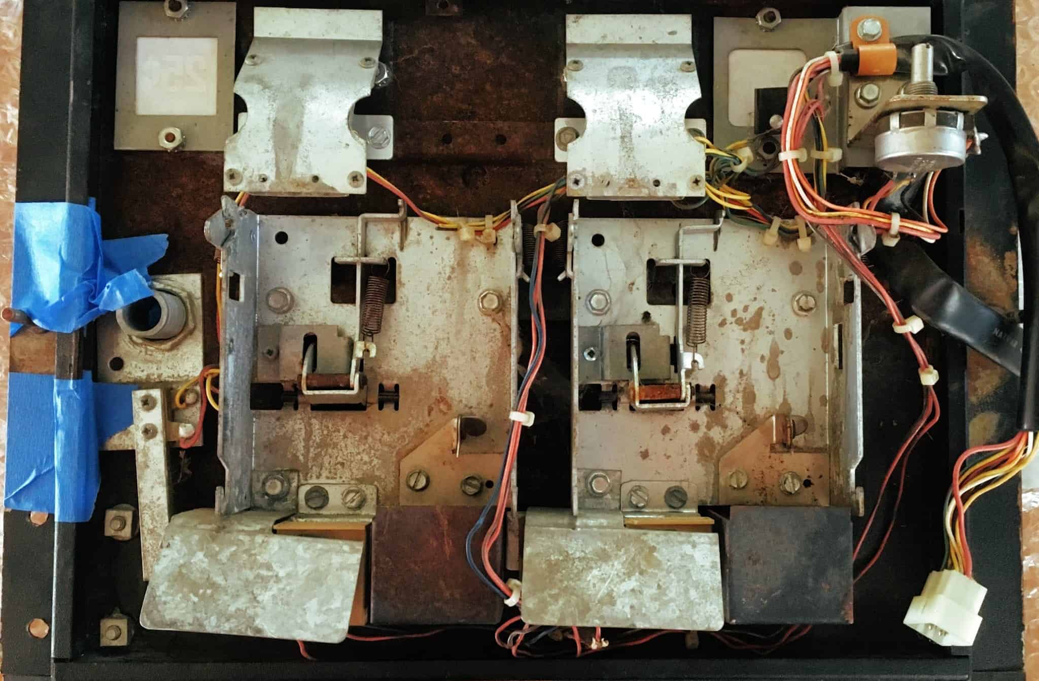 Nickel Plating Coin Door Parts | Classic Arcade Projects